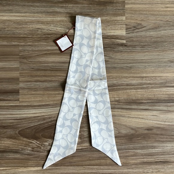 Coach | Accessories | Coach Signature C Bias Head Scarf Tie | Poshmark